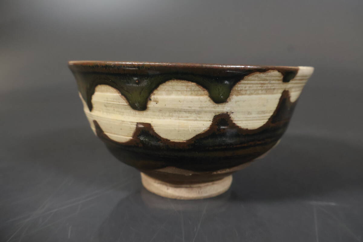 Yahoo!オークション - 【和】(A1776) 時代古作 作家物 団子茶碗 茶道具...