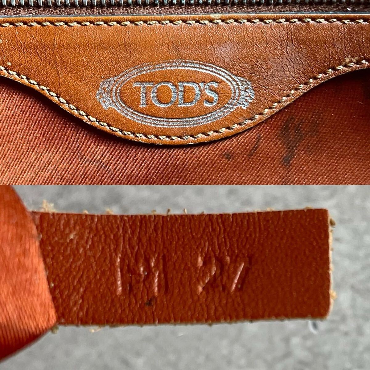 Yahoo!オークション - 【人気モデル 希少カラー】トッズ TOD's トート...