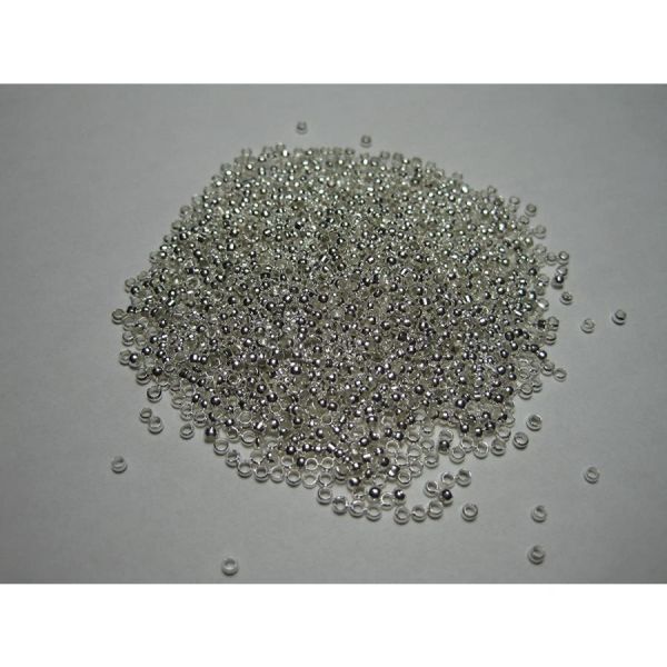 Yahoo!オークション - つぶし玉 2mm 1000個 プラチナ色 サンキャッチャ...