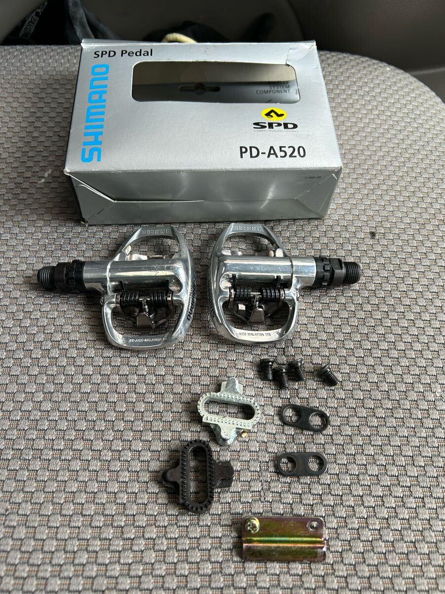 Yahoo!オークション - SHIMANO SPDペダル PD-A520