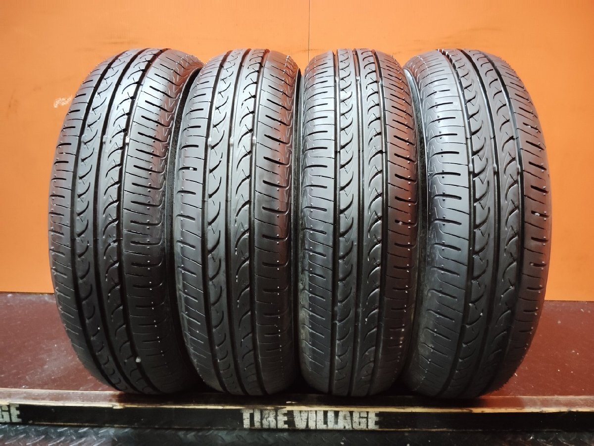 Yahoo!オークション - 【走行短め】YOKOHAMA BluEarth 155/65R14 14イ...