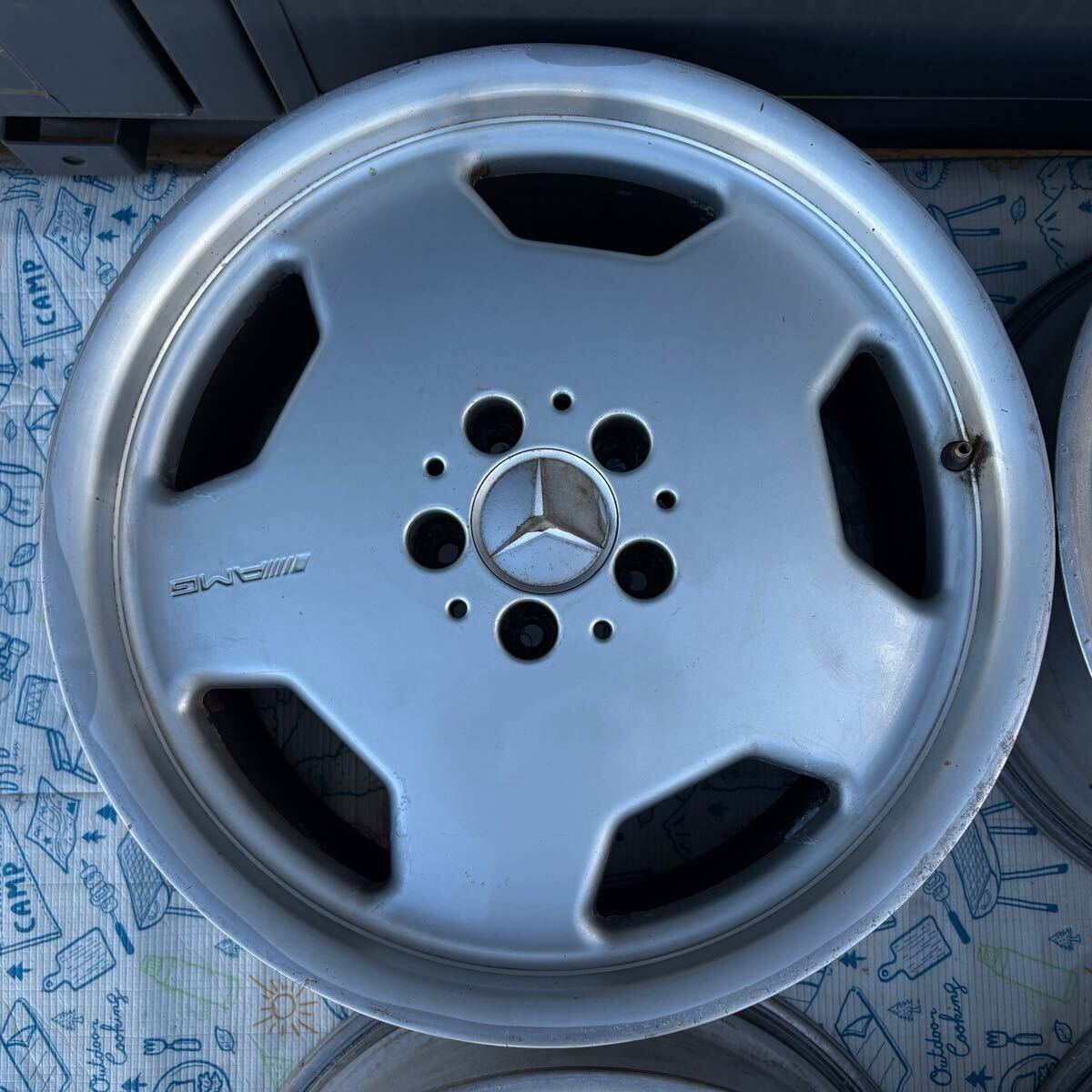 Yahoo!オークション - メルセデスベンツ W210 AMG純正ホイール 18×8J ...