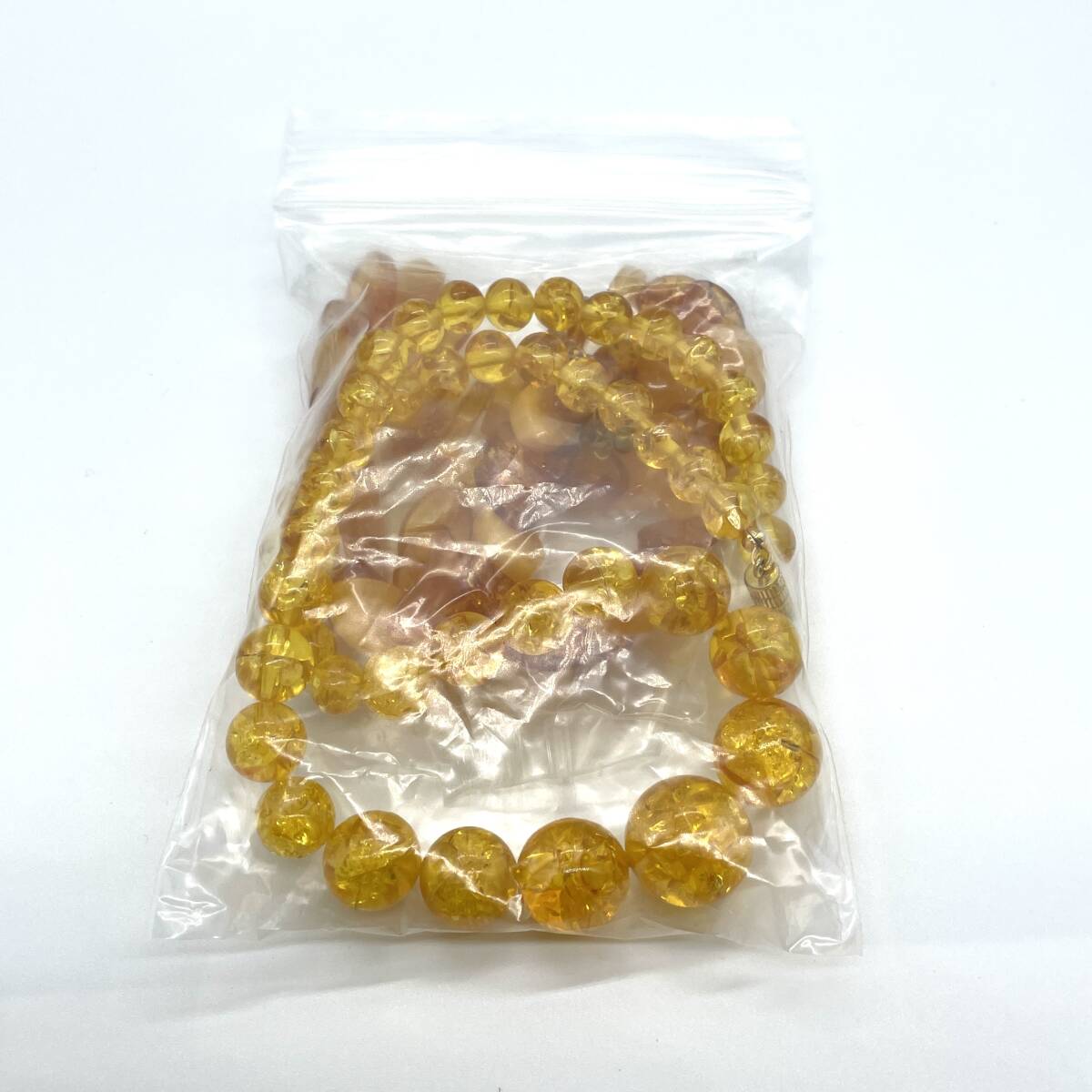 Yahoo!オークション - 約43.6g 琥珀 コハク アンバー アクセサリー ま...