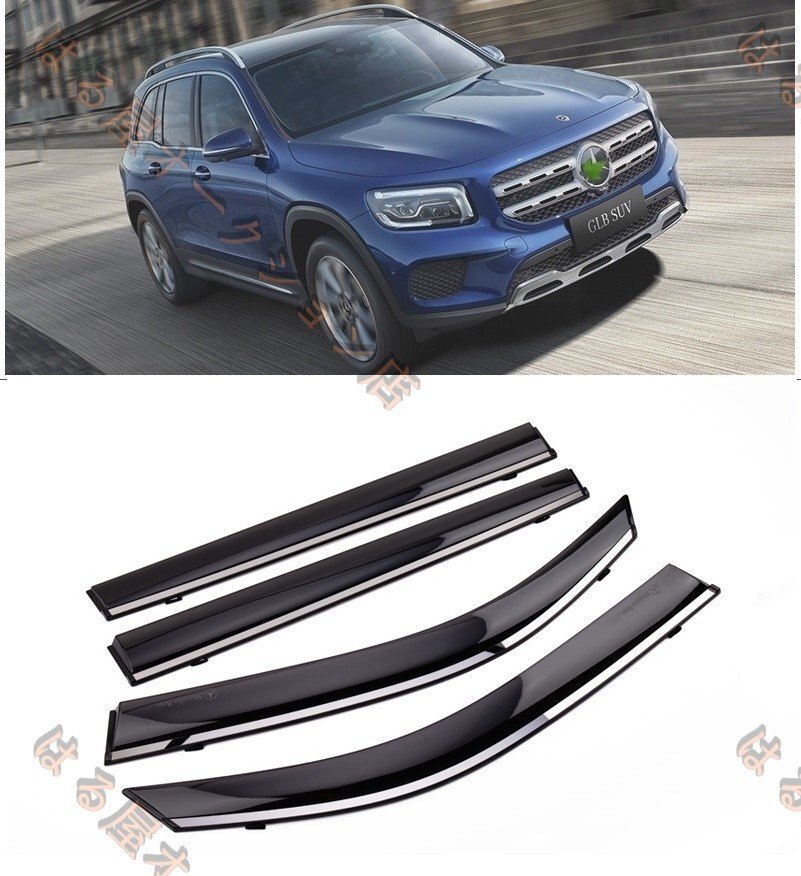 Yahoo!オークション - ベンツ GLB X247 サイド バイザー 4P