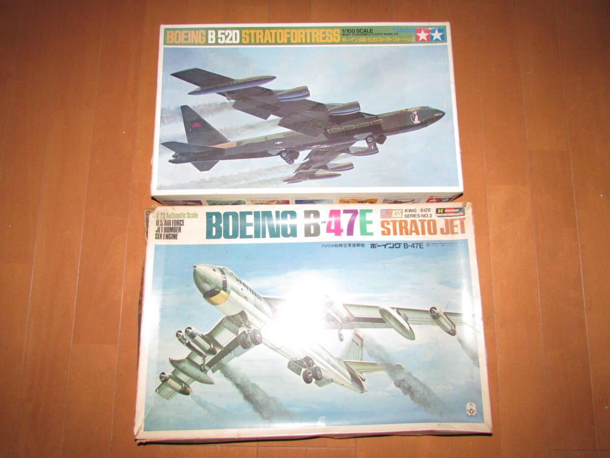 Yahoo!オークション - 田宮 1/100 B-52D ハセガワ 1/72 B-47E 2機セッ...