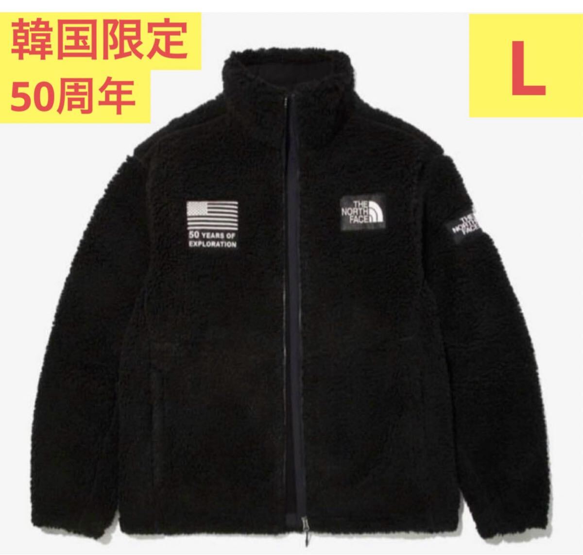 Yahoo!オークション - 韓国限定L黒THE NORTH FACE RIMO FLEECE JACKET