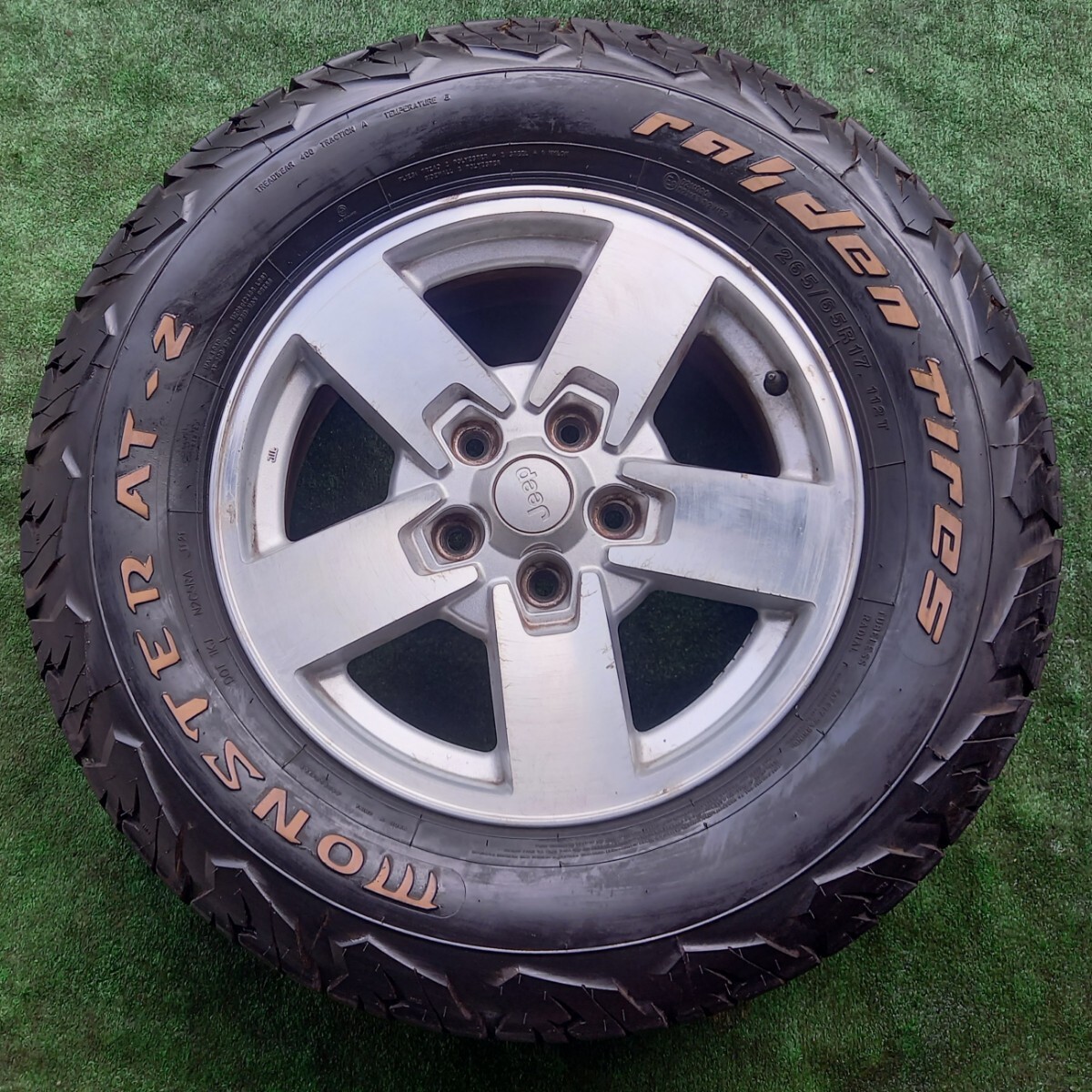 Yahoo!オークション - 品番N6830-250 Jeep ジープ 純正ホイール PCD12...