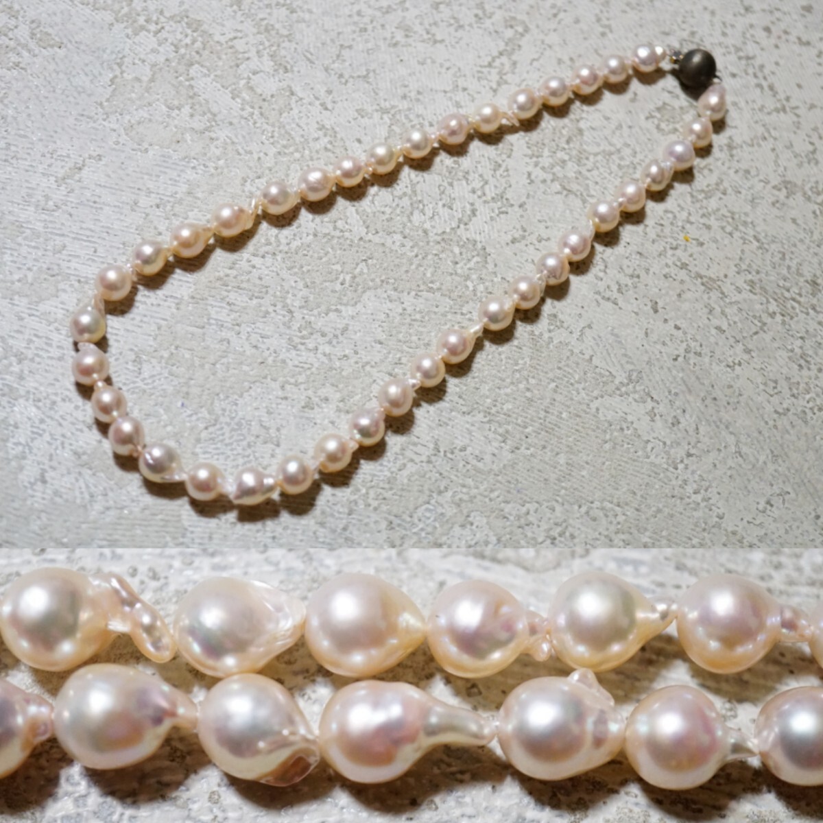 Yahoo!オークション - 1151 本真珠 パール ネックレス ヴィンテージ ア...