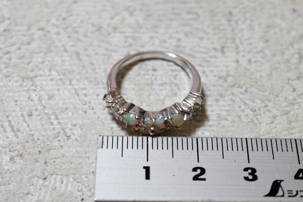 Yahoo!オークション - 173 IEI 天然オパール opal リング 指輪 ヴィン...