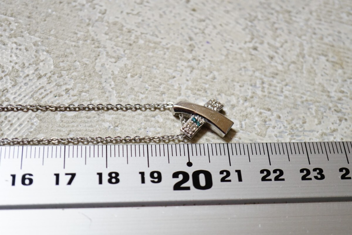 Yahoo!オークション - 703 天然ダイヤモンド ペンダント ネックレス ヴ...