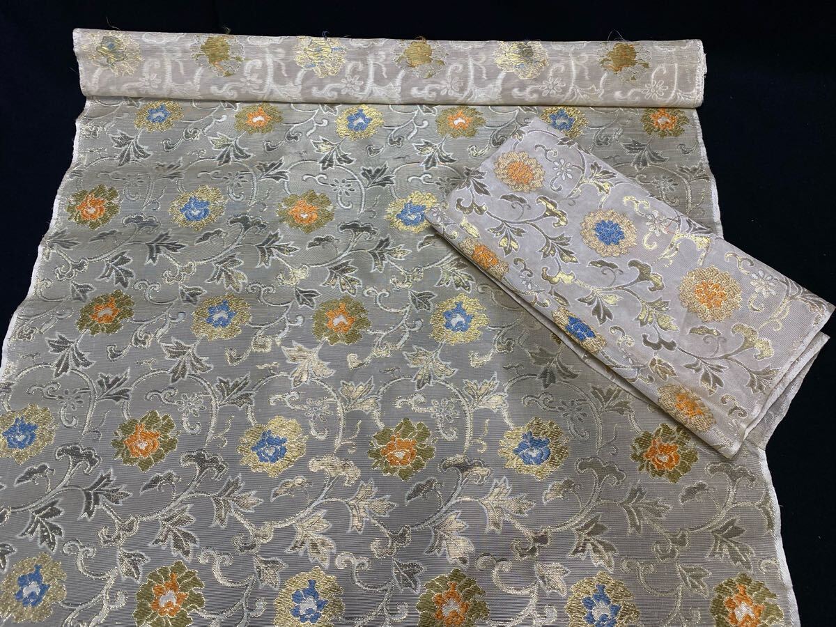 Yahoo!オークション - 【T92】送無 反物 絹織物 生地 布 法衣 装束 制...