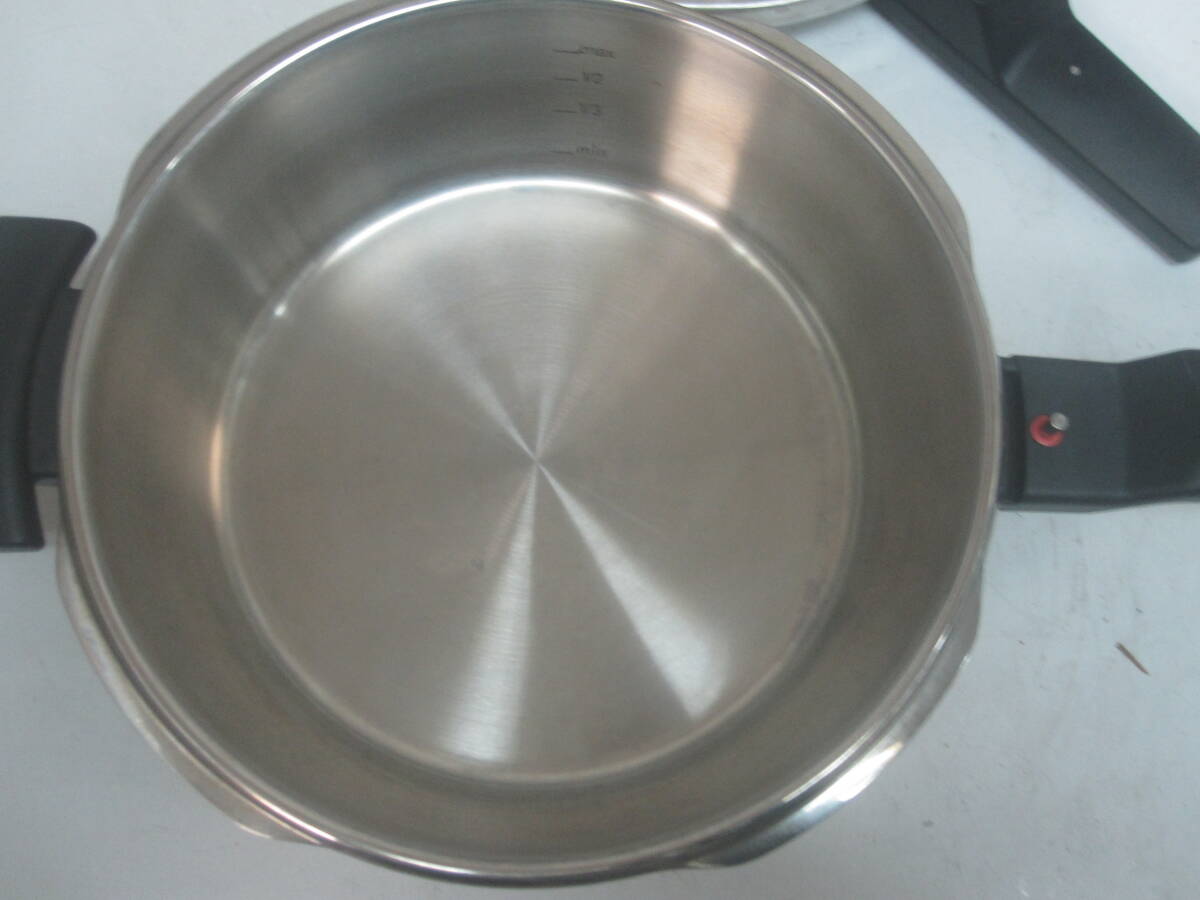 Yahoo!オークション - 40）片手圧力鍋・フィスラー Fissler 浅型 2.5L...
