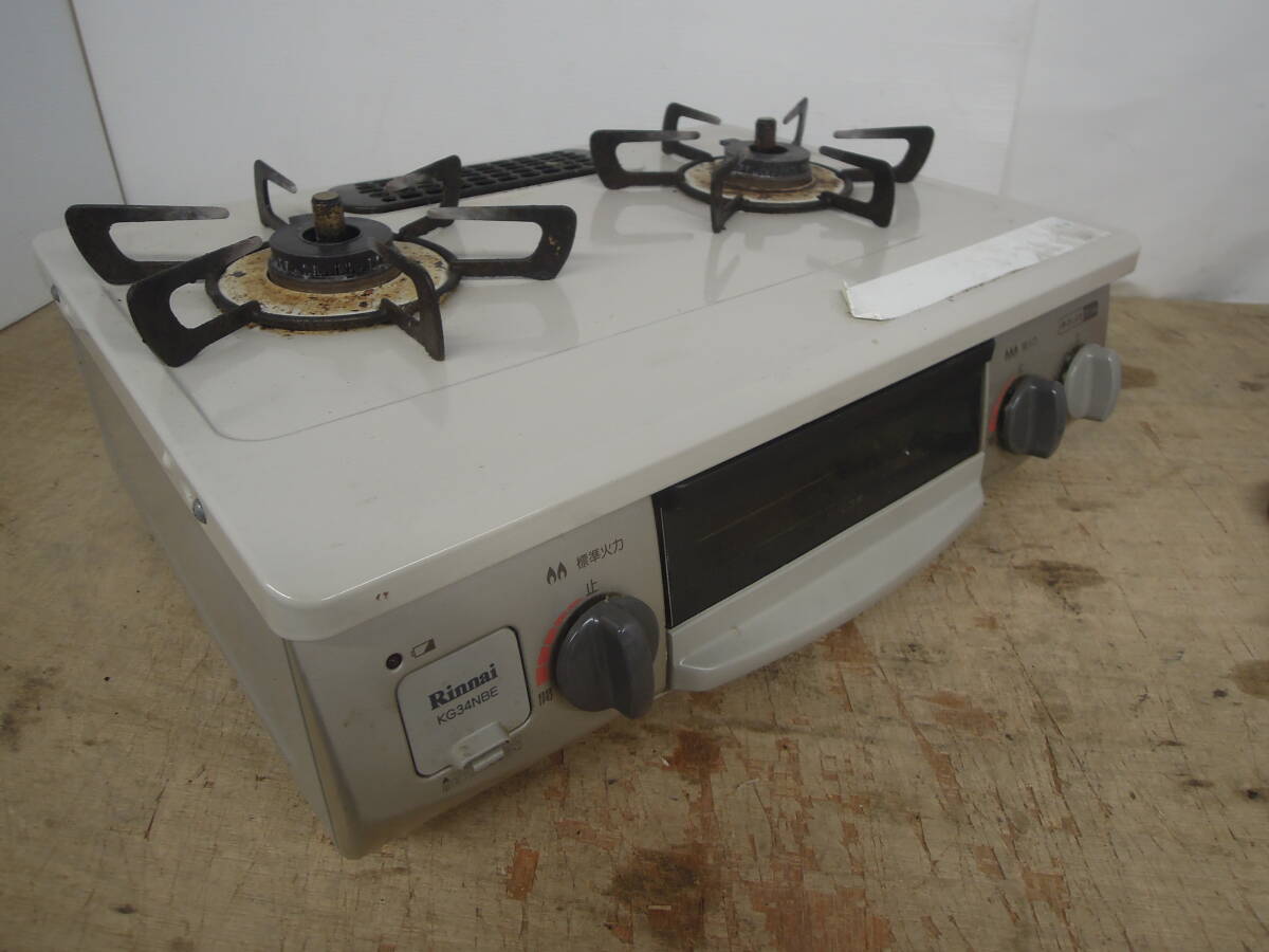 Yahoo!オークション - リンナイ Rinnai LPガス ガスコンロ KG34NBER 2...