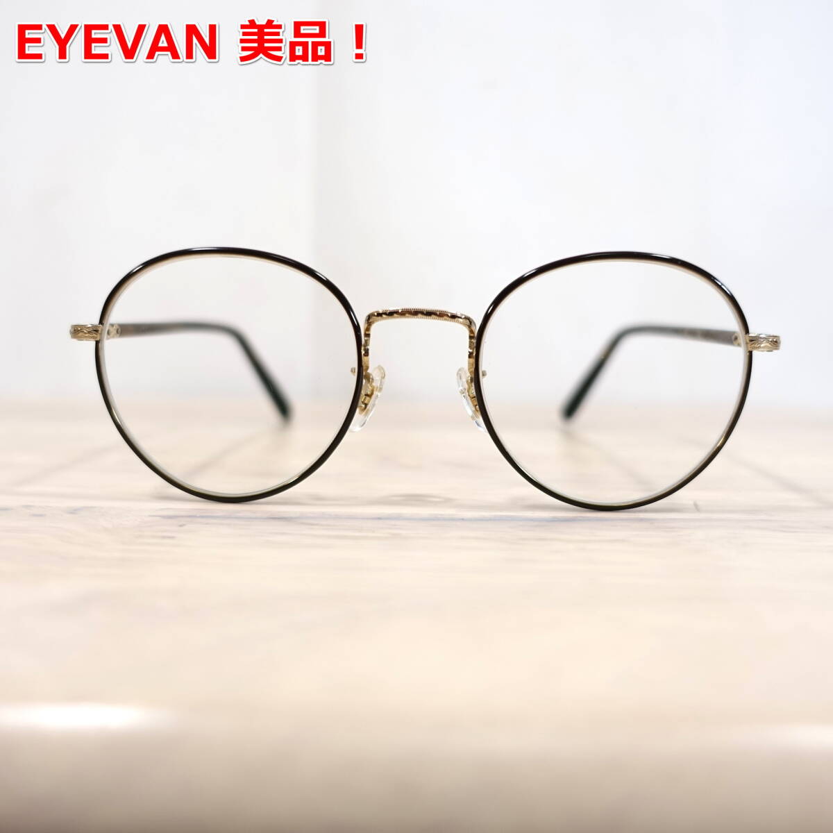 EYEVAN E-504-SG BR/G Eyeglasses 48□21-145 Made in Japan | eBay EYEVAN E-504-SG BR/G Eyeglasses 48□21-145 Made in Japan | eBay