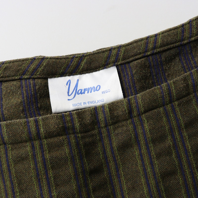 Yahoo!オークション - イギリス製 ヤーモ Yarmo ポケット付き コットン...