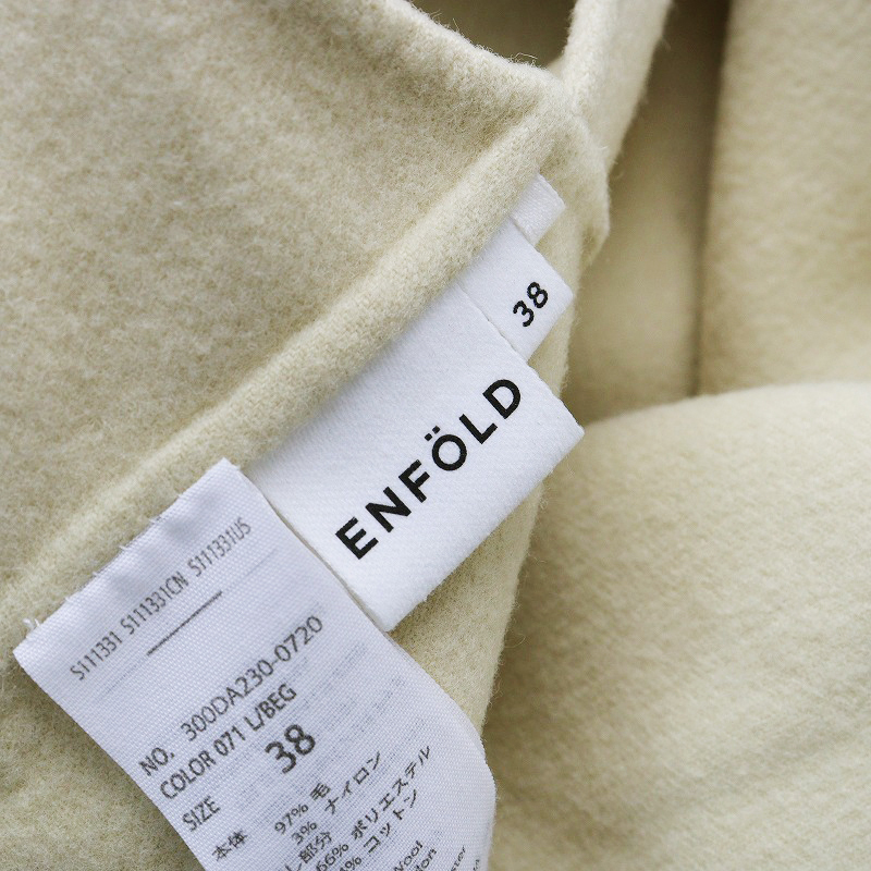 Yahoo!オークション - エンフォルド ENFOLD WOパイルプルオーバーベス...