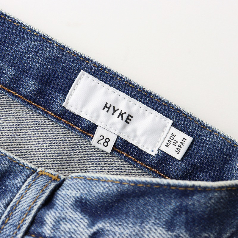 Yahoo!オークション - ハイク HYKE TIGHT SLIM タイトスリムパンツ 28/...