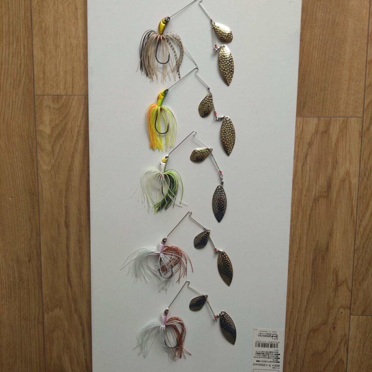 Yahoo!オークション - ダイワ スピナーベイトSS5個セット