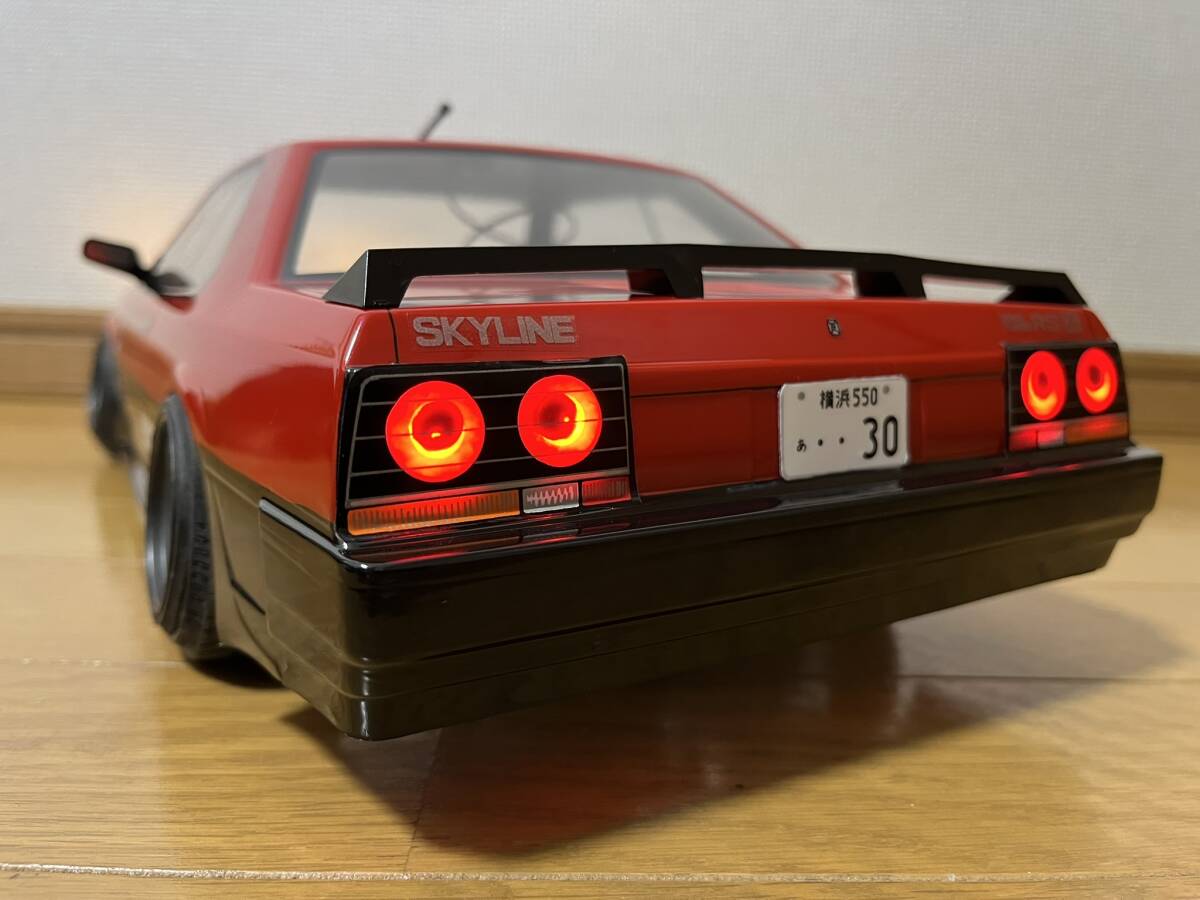 Yahoo!オークション - TOZAI NISSAN SKYLINE R30 RS-X 1/10 電飾 未走...