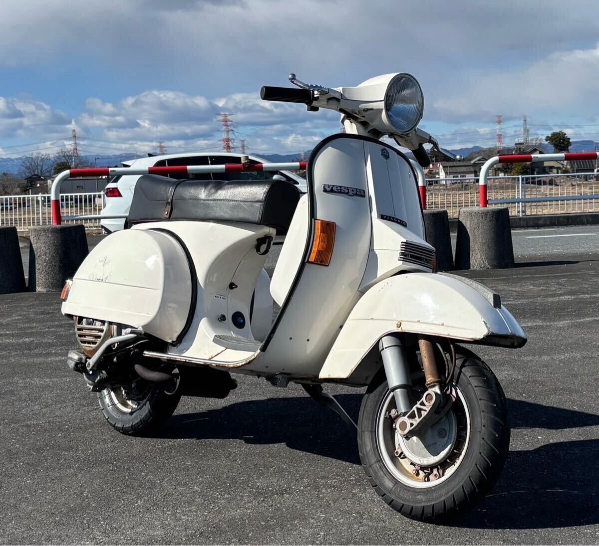 Yahoo!オークション - 動画あり ベスパ VESPA PX200 P200 E BME 2スト ...