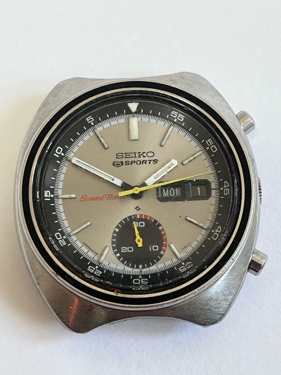 Yahoo!オークション - T81. セイコー 5スポーツ スピードタイマー 6139...
