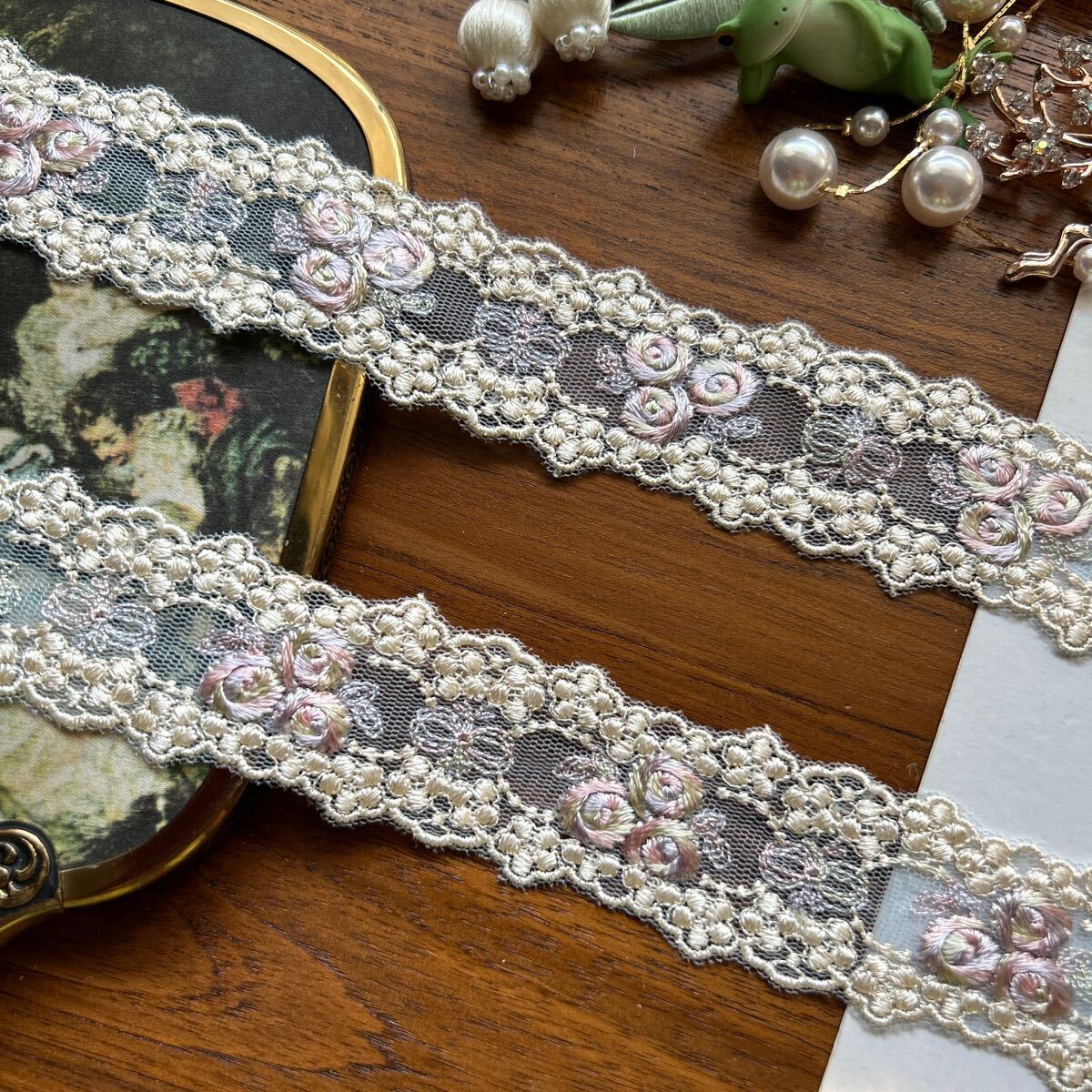 Yahoo!オークション - 1m チュールレース P3-15