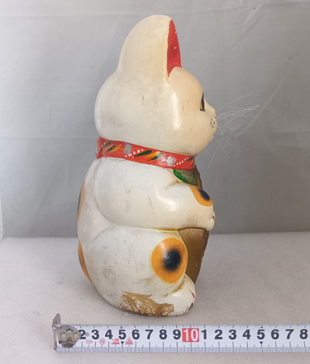 招き猫 貯金箱 陶器 縁起物 商売繁盛 置物 開運 昭和レトロ 招き猫 貯金箱 陶器 縁起物 商売繁盛 置物 開運 昭和レトロ