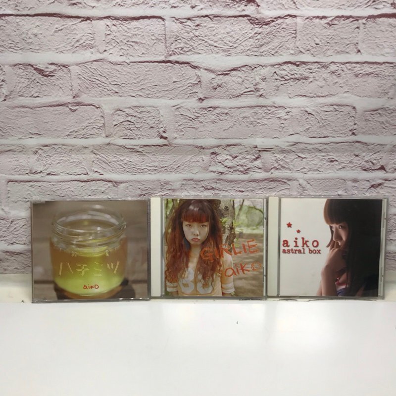 Yahoo!オークション - aiko アイコ CD 3枚セット GIRLIE ハチミツ astr...
