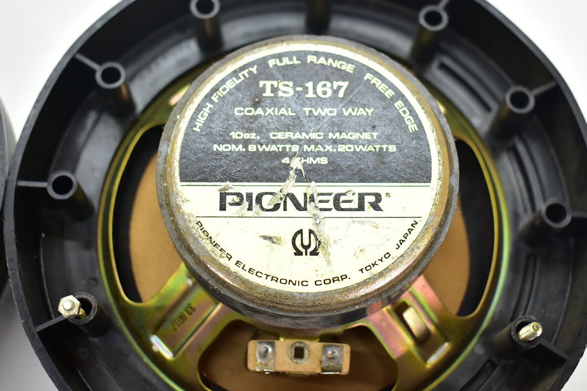 Yahoo!オークション - PIONEER TS-167 2way カースピーカー ペア 音出...