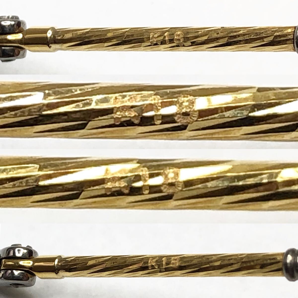 Yahoo!オークション - PARIS MIKI AU-140 K18 パリミキ 眼鏡 メガネ フ...