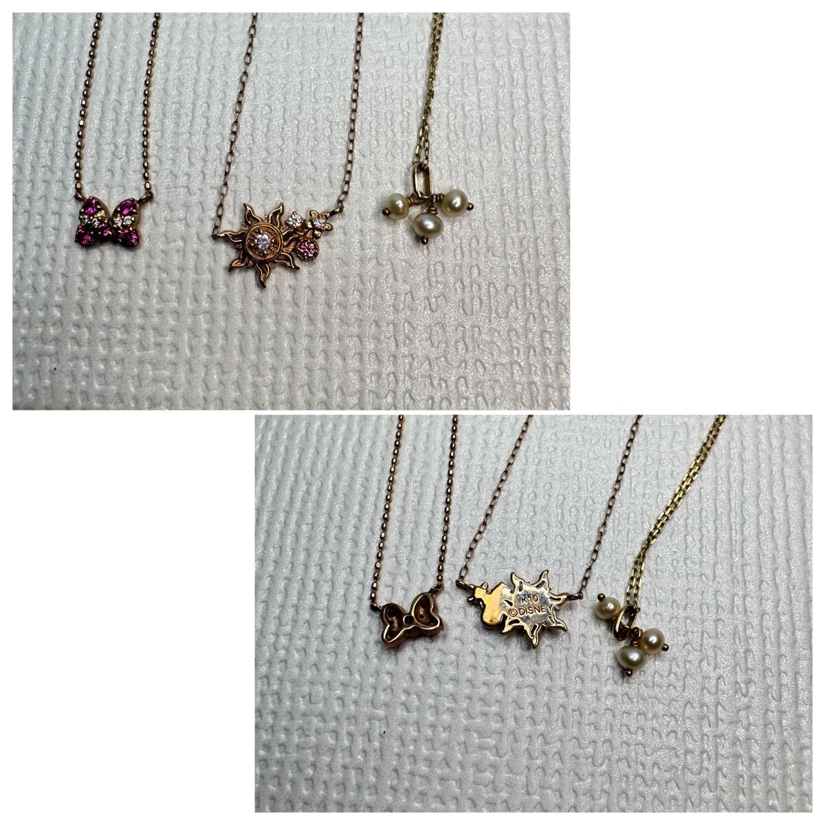 Yahoo!オークション - アクセサリー 18金 K18 K14 K10 ネックレス ネク...