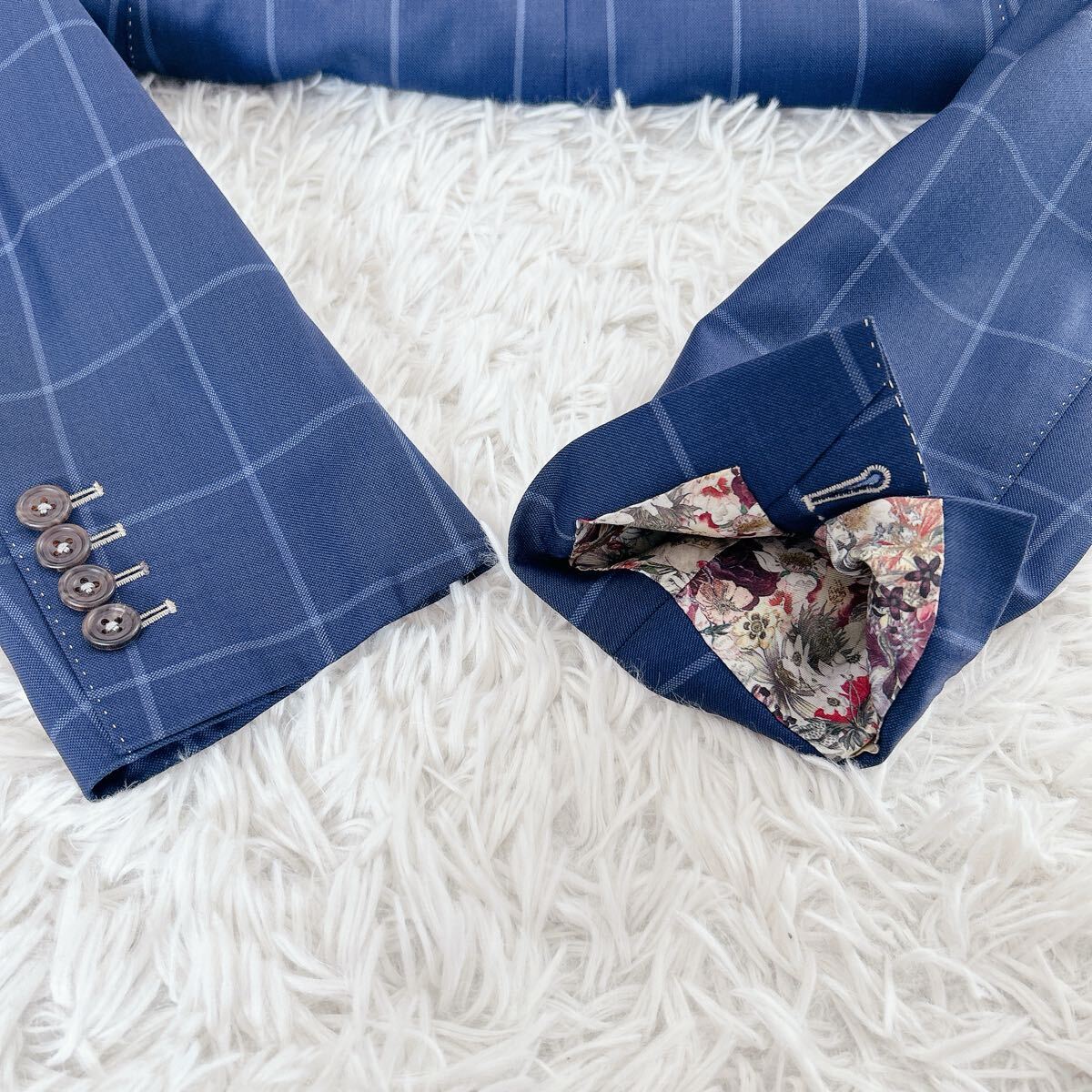 未使用級 Paul Smith COLLECTION スーツ ウィンドペーン 未使用級 Paul Smith COLLECTION スーツ ウィンドペーン