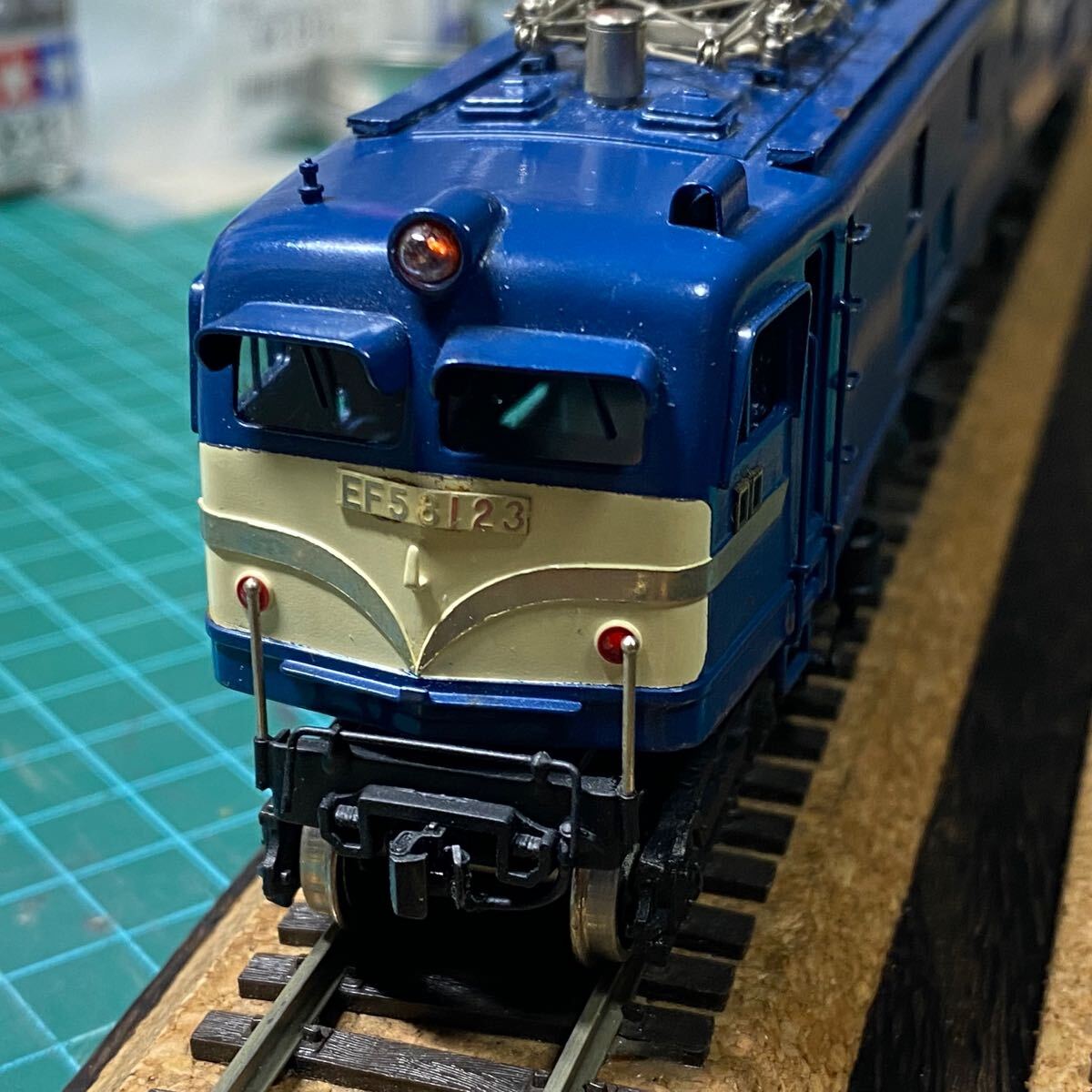 Yahoo!オークション - HOゲージ 天賞堂 EF58 ブラス製