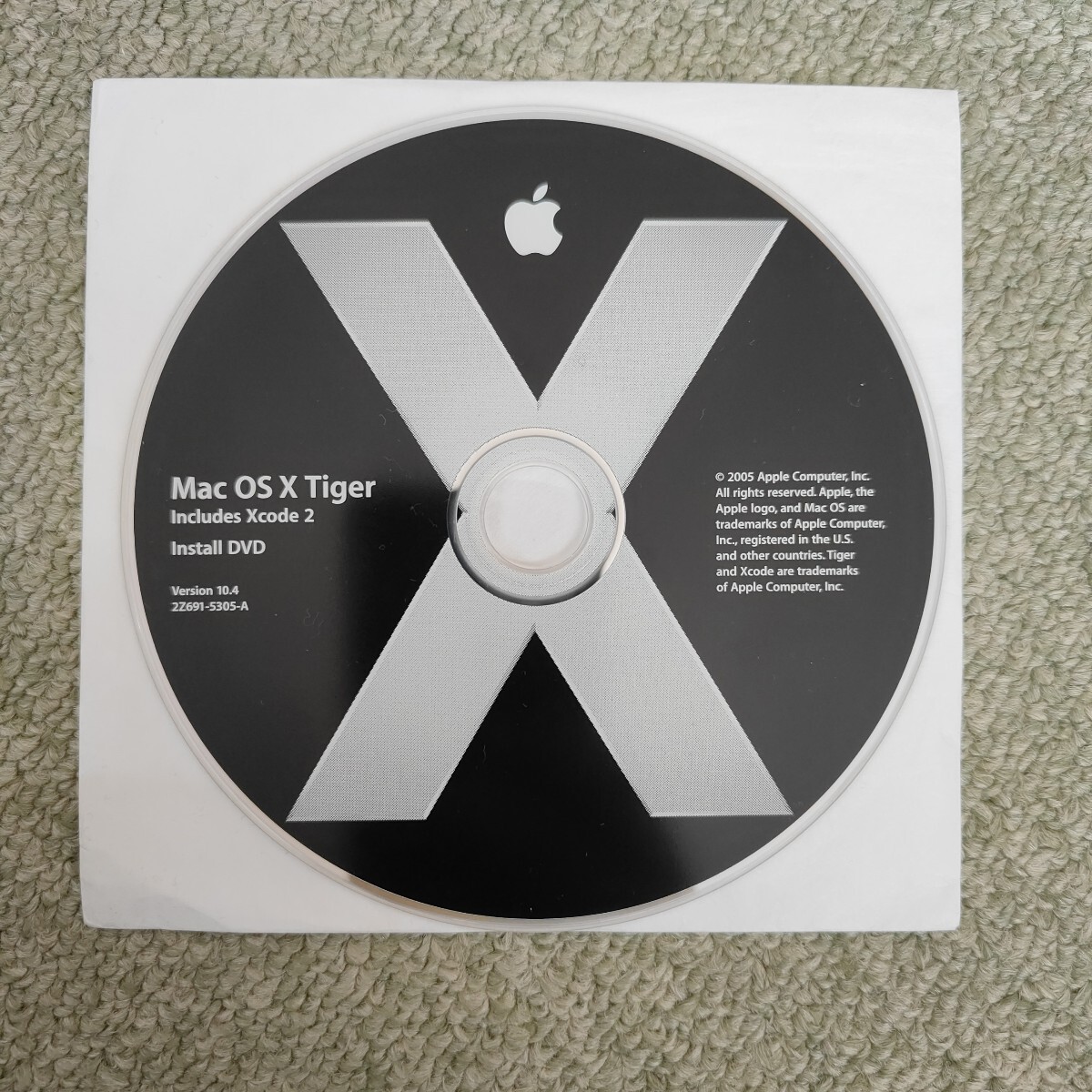 Yahoo!オークション - Mac OS X Tiger Includes Xcode 2 Version10.4