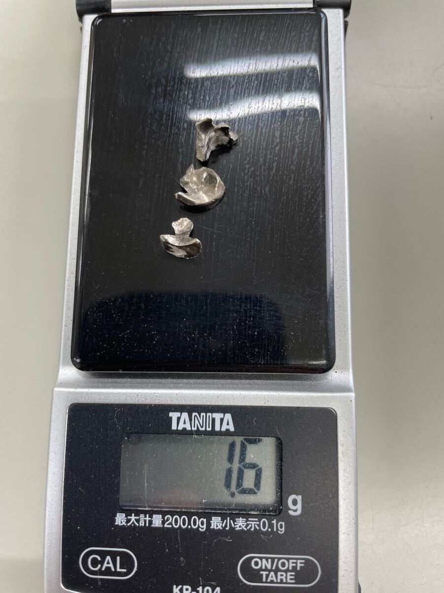 Yahoo!オークション - 銀歯1.6g