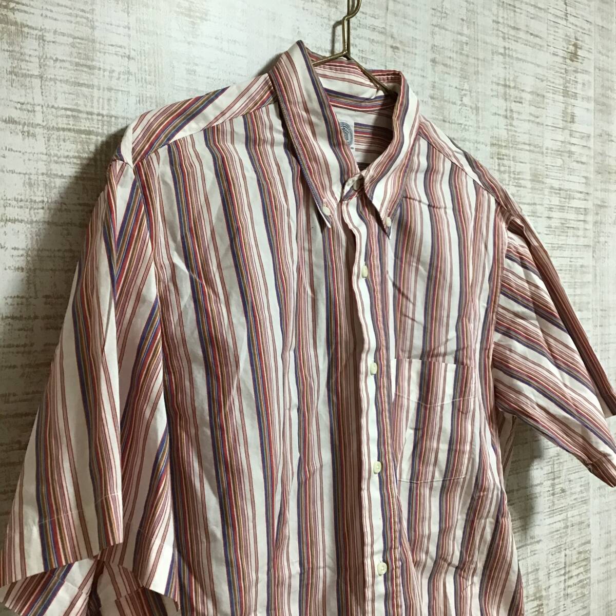 Yahoo!オークション - A301 J.PRESS｜ジェイプレス 半袖シャツ ピンク...