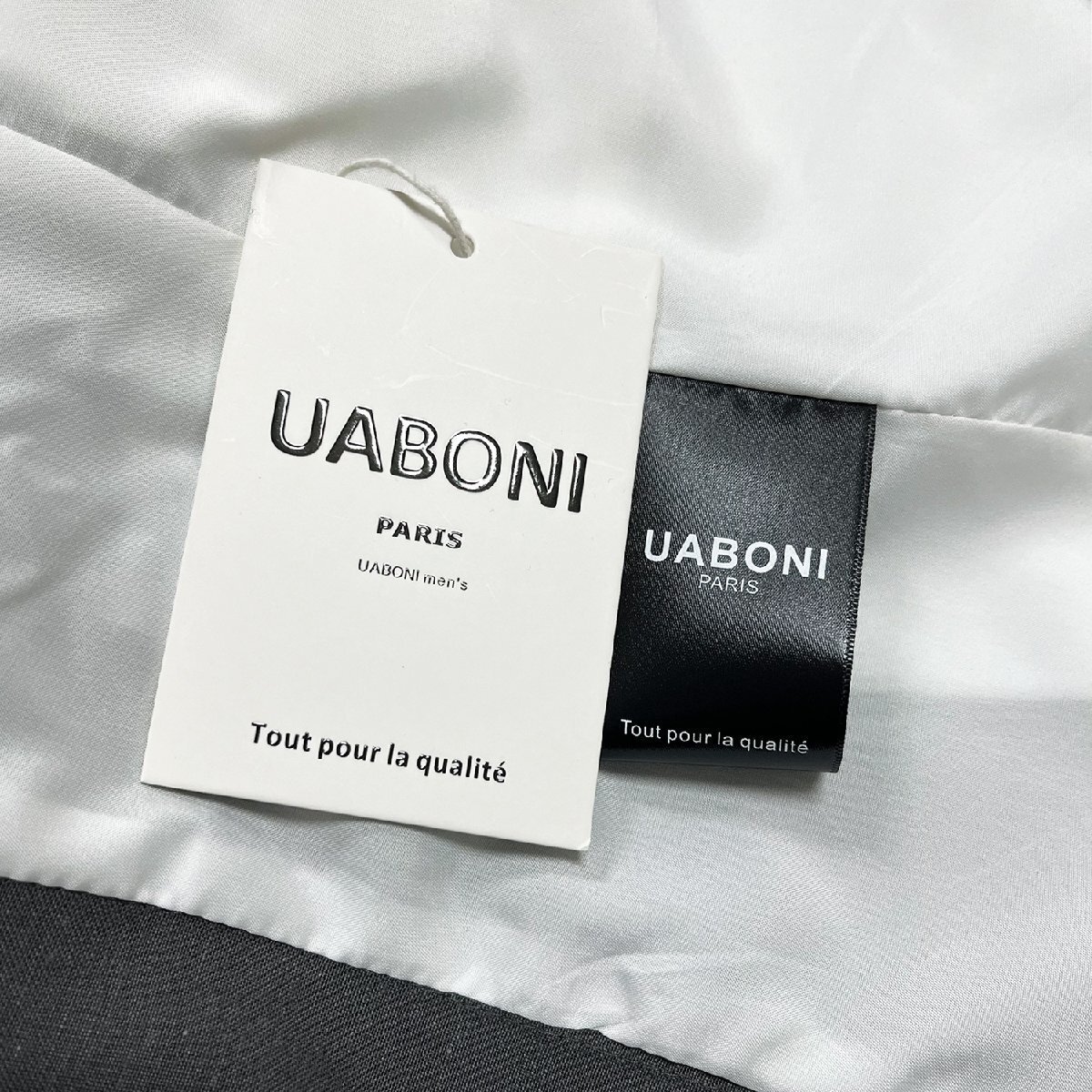 Yahoo!オークション - 枚数限定 EU製＆定価6万 UABONI Paris テーラー...
