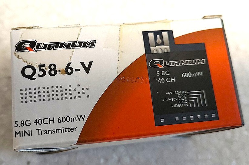 Yahoo!オークション - Quanum Q58-6-V 5.8GHz帯40CH 600mW未開封新品