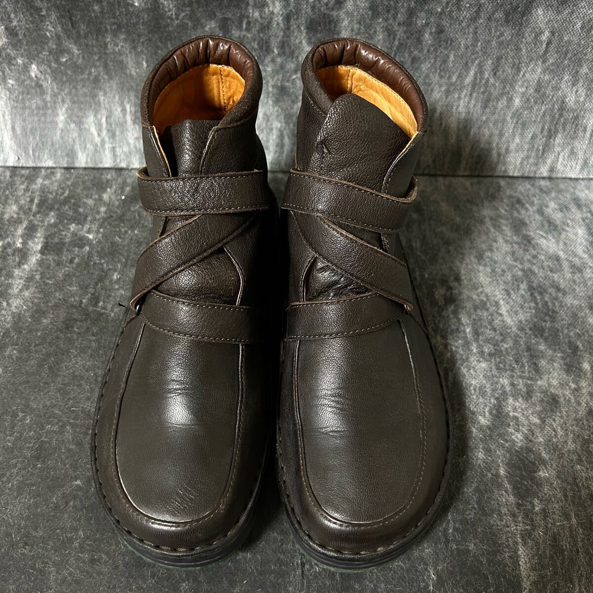 Yahoo!オークション - 【美品】H.P.S. ショートブーツ クロスベルト レ...