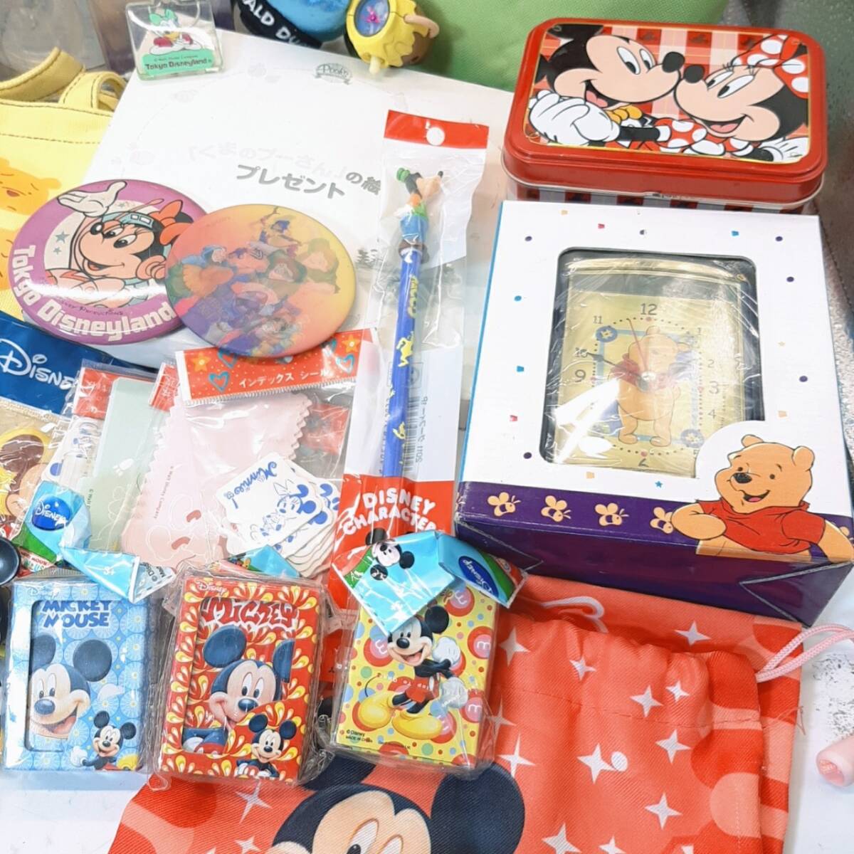 Yahoo!オークション - c394 DISNEY ディズニー グッズ まとめ 大量 ミ...
