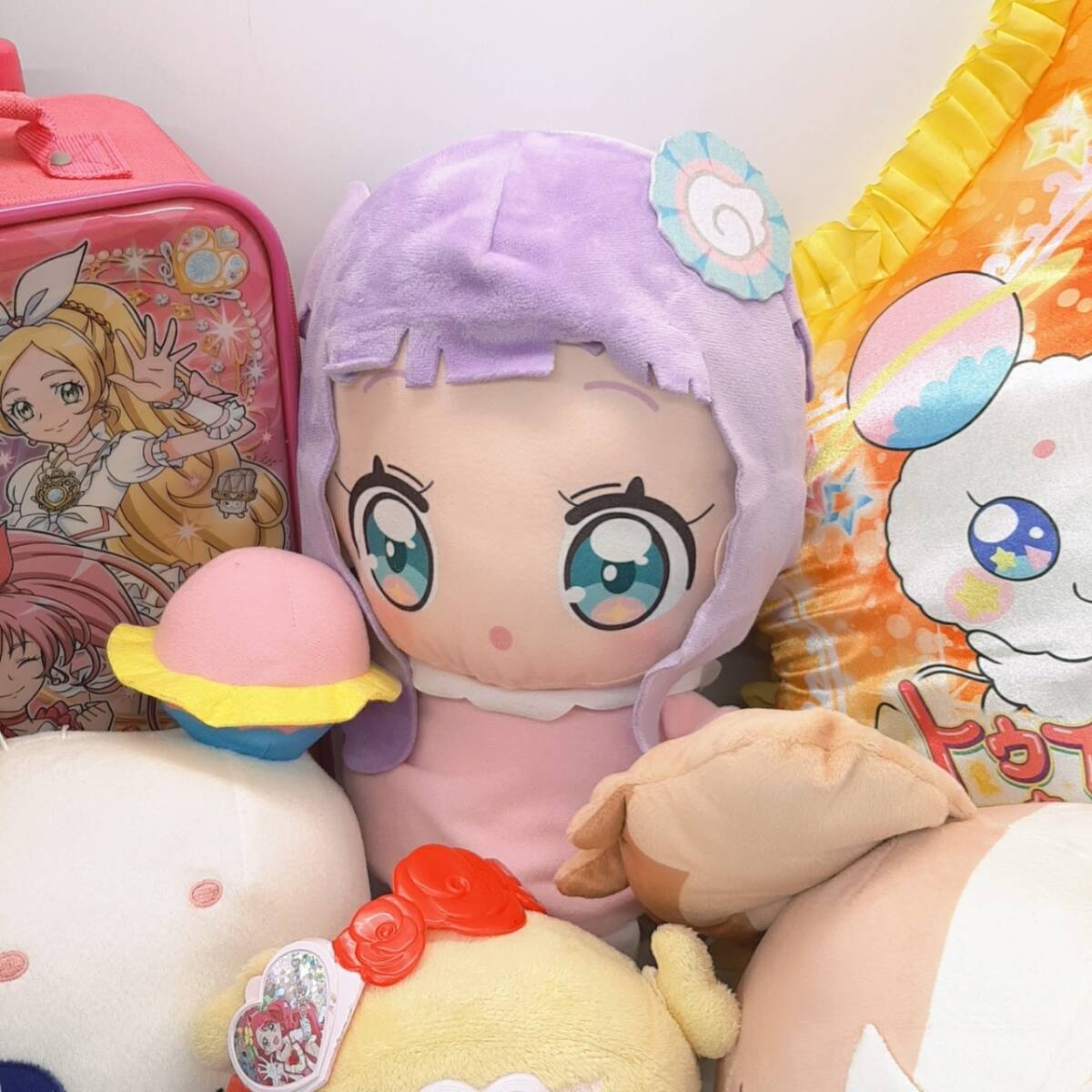 Yahoo!オークション - p74 プリキュア まとめ 大量 ぬいぐるみ おもち...