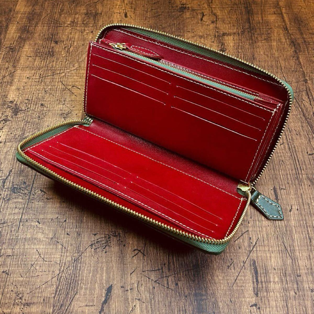 Yahoo!オークション - イタリアンレザー 極太編み込み イントレチャー...