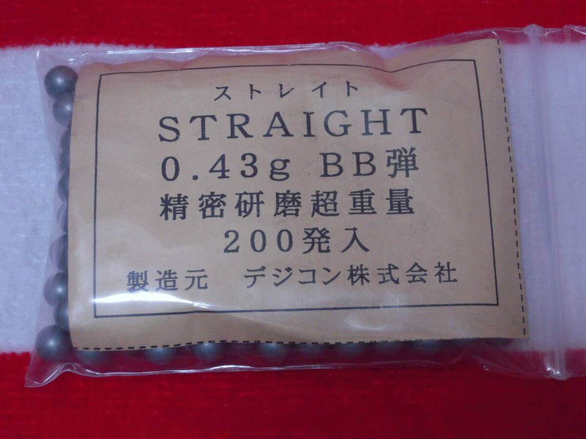 Yahoo!オークション - デジコン ストレイト 0.43g BB弾 超超重量 200発...