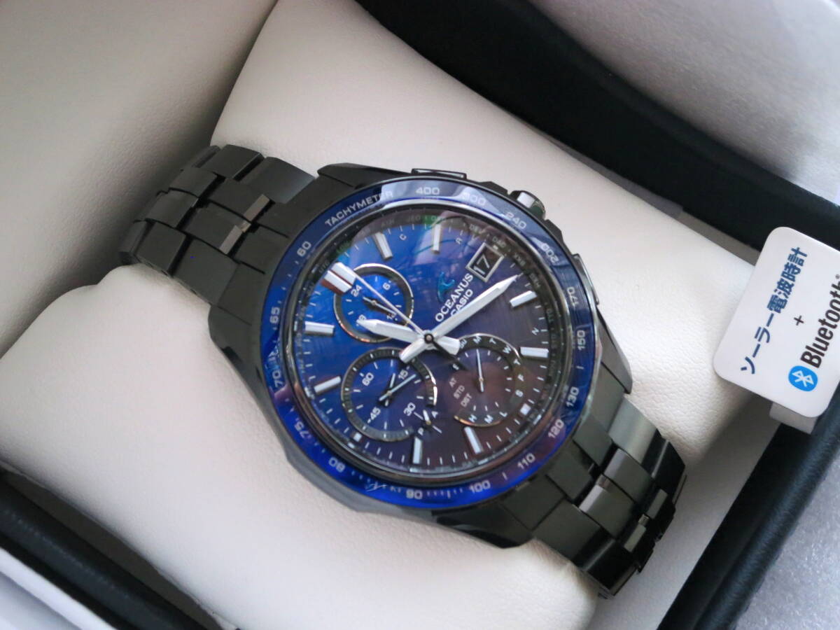 CASIO OCEANUS Manta オシアナス マンタ ocw-s7000b-2ajf 余りコマ2.5 元箱 保証書付(OCEANUS)｜売買されたオークション情報、yahooの商品情報を ...