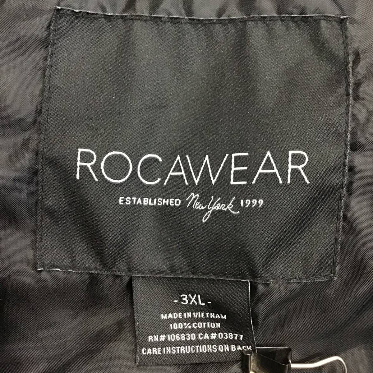 Yahoo!オークション - 《 H 303》ROCAWEAR ロカウエア 中綿入りベスト ...