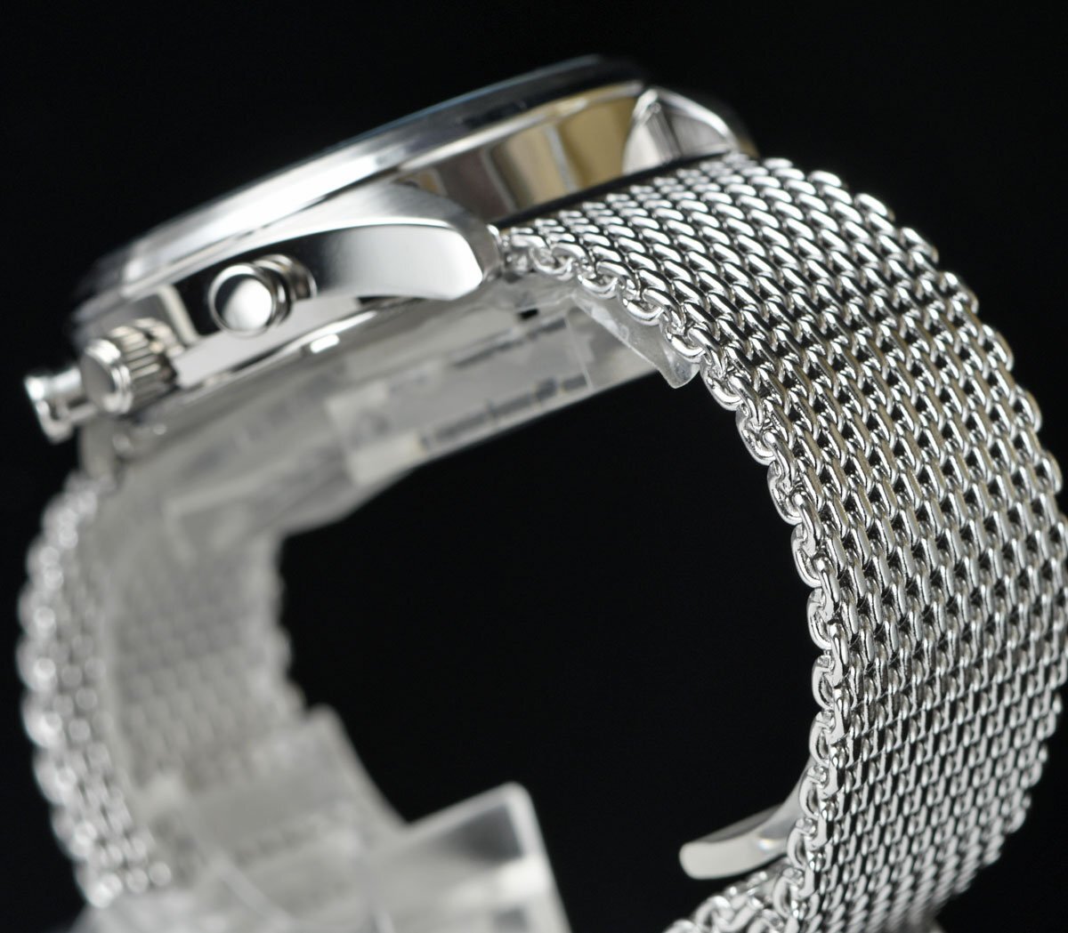 Yahoo!オークション - 新品1円 逆輸入セイコーLORUS 100m防水 1/10秒ク...