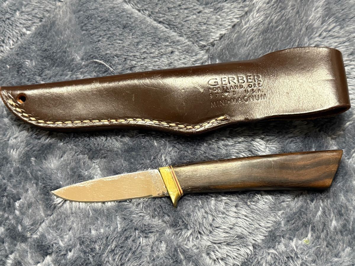 Yahoo!オークション - GERBER 1970年代中期 CUSTOM C300A エボニーハン...