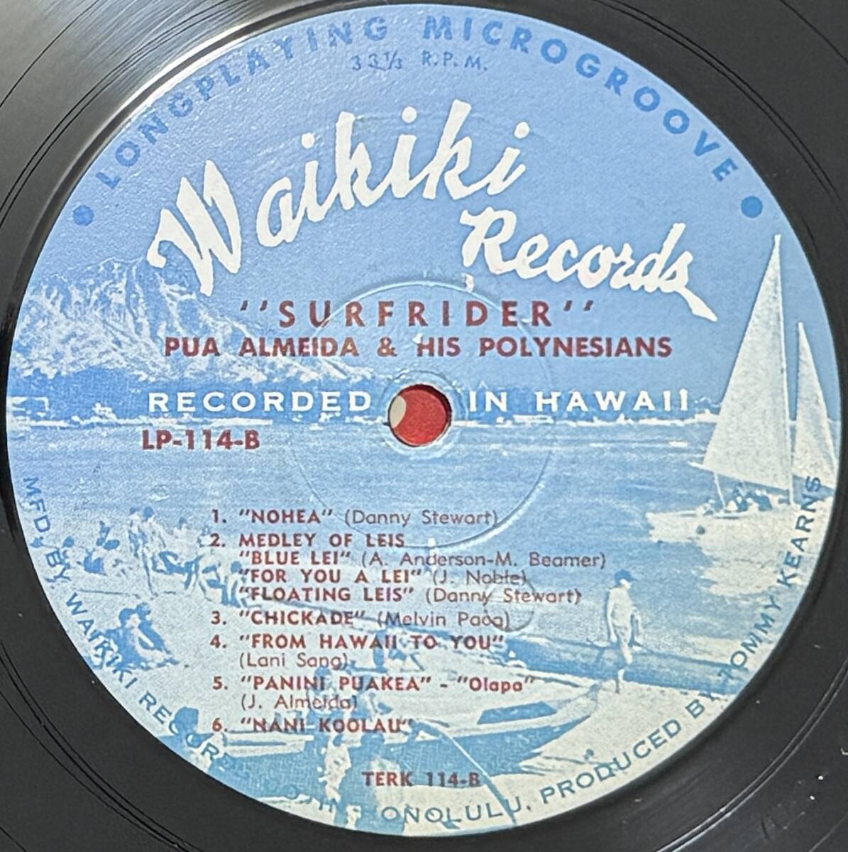 Yahoo!オークション - Steel Guitar Hawaii LP Pua Almeida And His Po...
