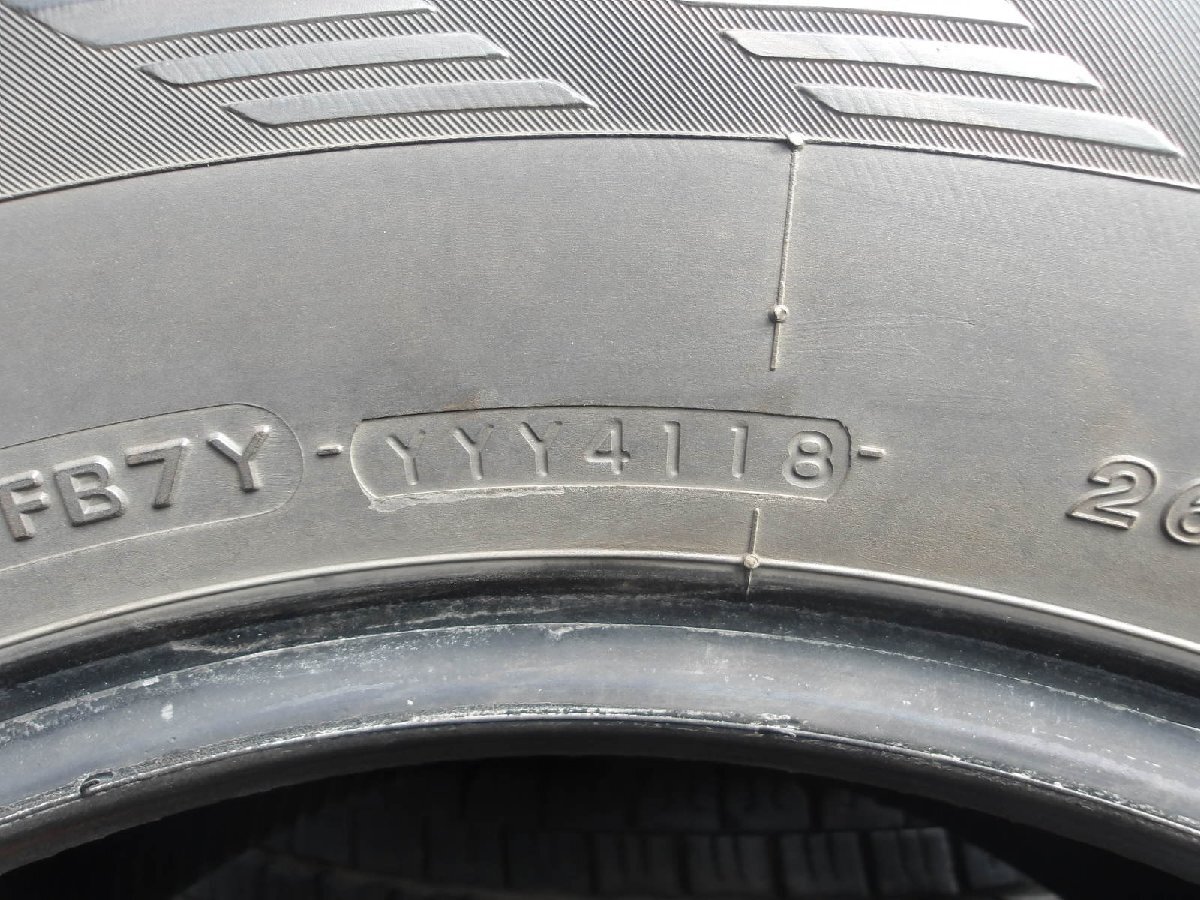 Yahoo!オークション - O221-ソ1 送料無料 冬4本セット スタッドレス 11...