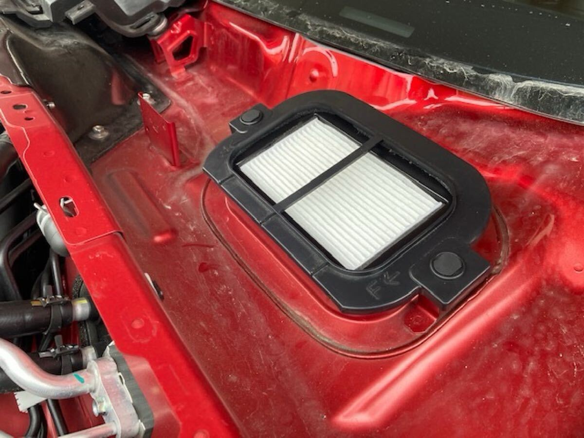 Yahoo!オークション - NDロードスター 外気導入 エアコンフィルター枠...